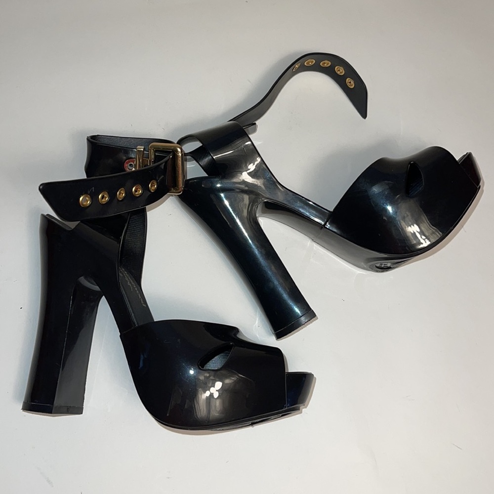 Vivienne Westwood Melissa Hight Hells Black It38 - Gem